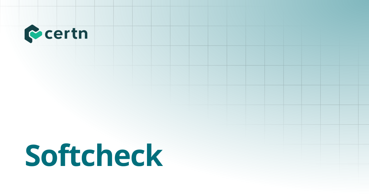 Softcheck | Certn